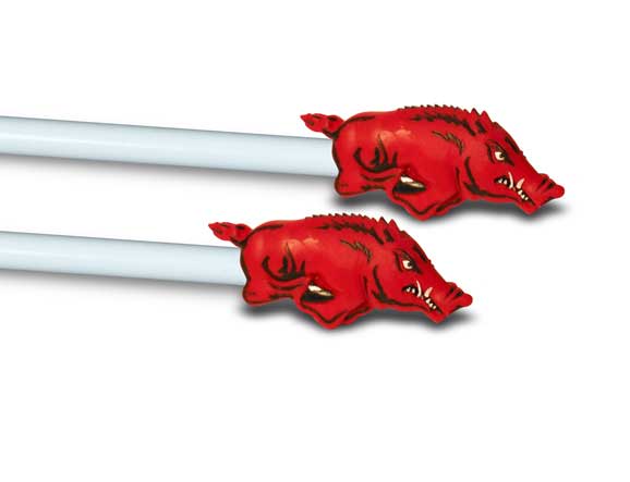 University of Arkansas Curtain Rod