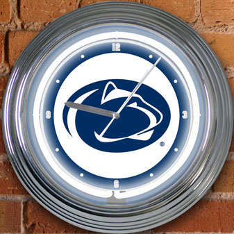 Penn State Nittany Lions NCAA College 15" Neon Wall Clock