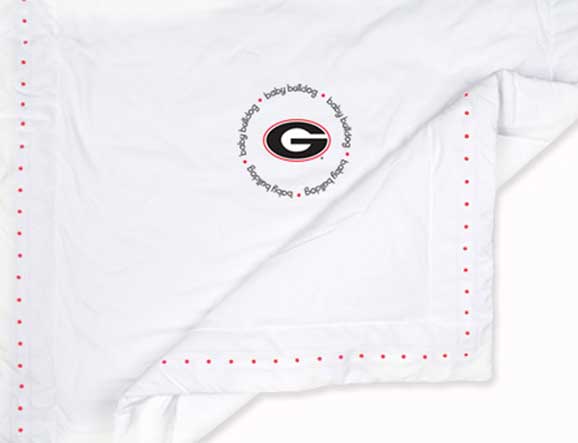 University of Georgia Baby Comforter