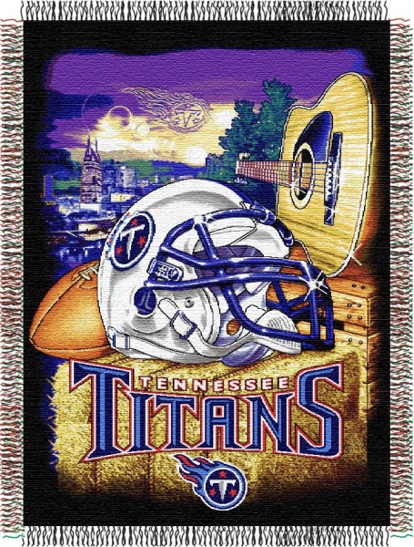 Tennessee Titans NFL "Home Field Advantage" 48" x 60" Tapestry Throw