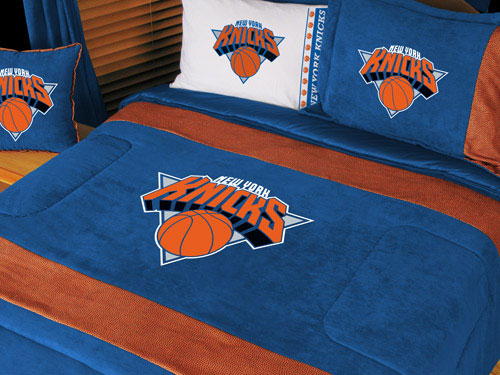 New York Knicks NBA Microsuede Comforter / Sheet Set