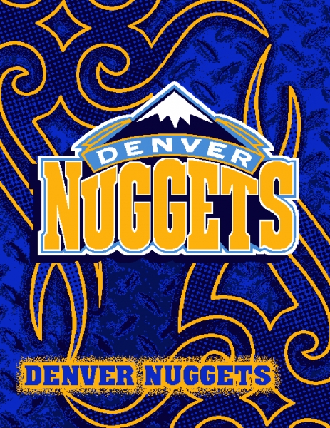 Denver Nuggets NBA 48" x 60" Triple Woven Jacquard Throw