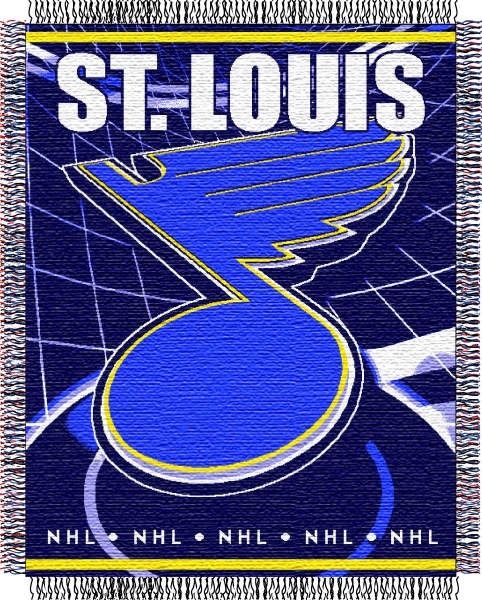 St. Louis Blues NHL 48" x 60" Triple Woven Jacquard Throw