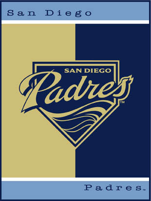 San Diego Padres 60" x 80" All-Star Collection Blanket / Throw