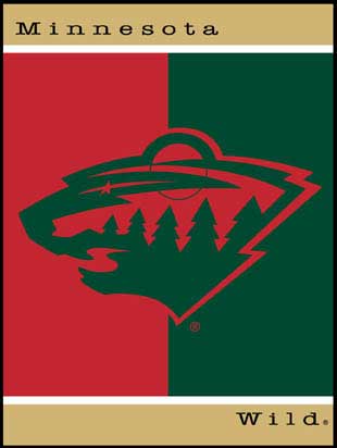 Minnesota Wild 60" x 80" All-Star Collection Blanket / Throw
