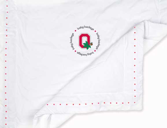 Ohio State University Baby Comforter