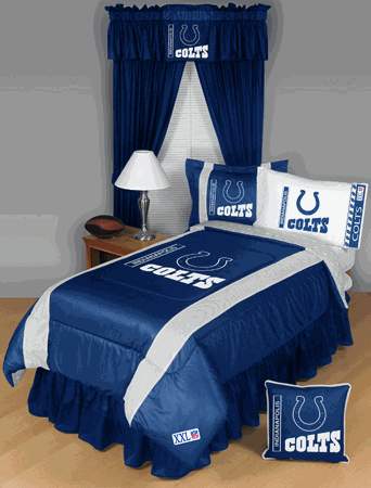 Indianapolis Colts Side Lines Comforter / Sheet Set