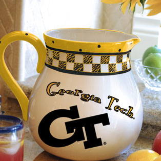 Georgia Tech Yellowjackets NCAA College 14" Gameday Ceramic Chip and ...