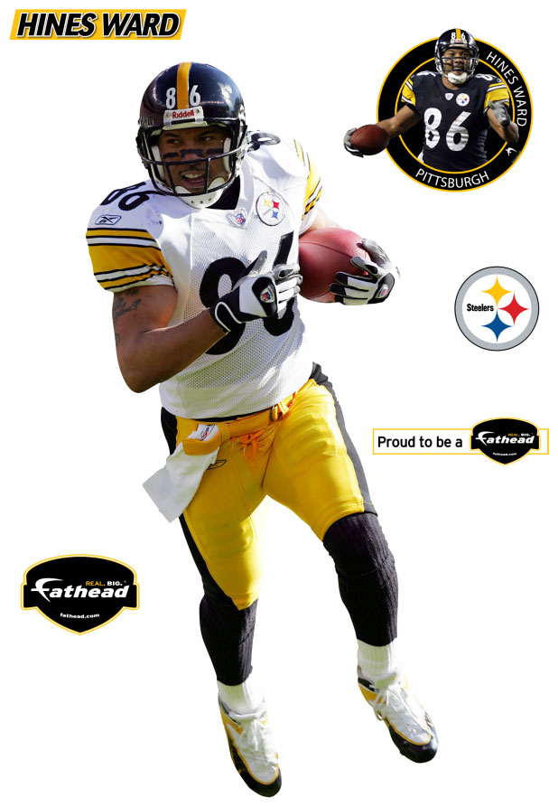 Hines Ward Fathead NFL Wall Graphic
