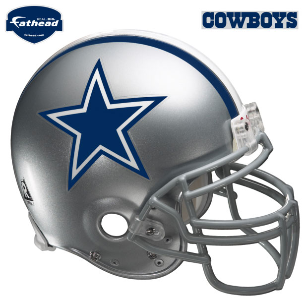 Dallas Cowboys Helmet Fathead NFL Wall Graphic