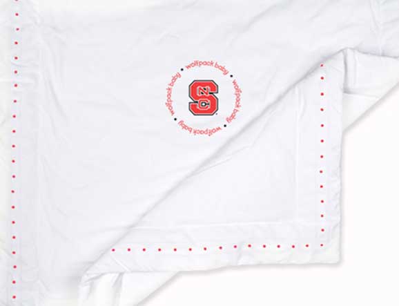 North Carolina State Baby Comforter