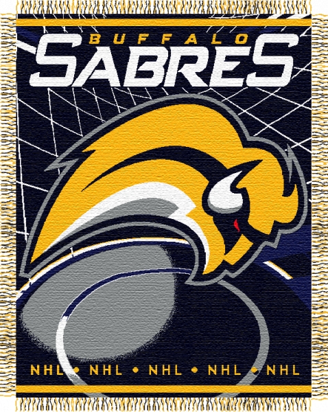 Buffalo Sabres NHL 48" x 60" Triple Woven Jacquard Throw