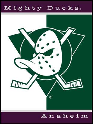 Anaheim Mighty Ducks 60" x 80" All-Star Collection Blanket / Throw
