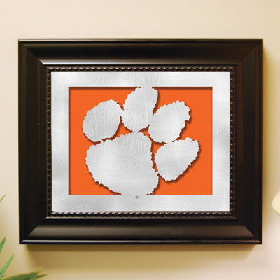 Clemson Tigers NCAA College Laser Cut Framed Logo Wall Art