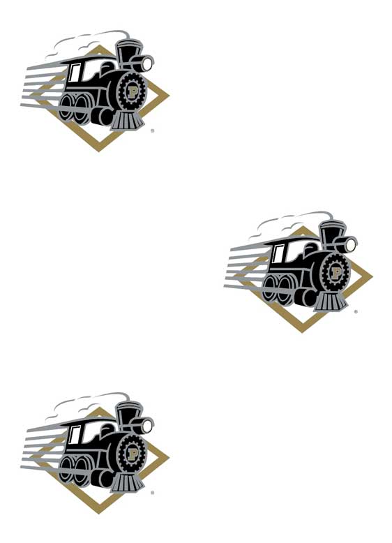 Purdue Boilermakers Logo Wallpaper (Double Roll)