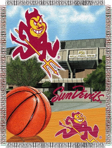Arizona State Sun Devils NCAA College "Home Field Advantage" 48"x 60 ...