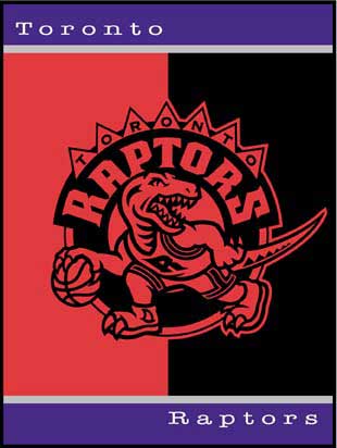 Toronto Raptors 60" x 80" All-Star Collection Blanket / Throw