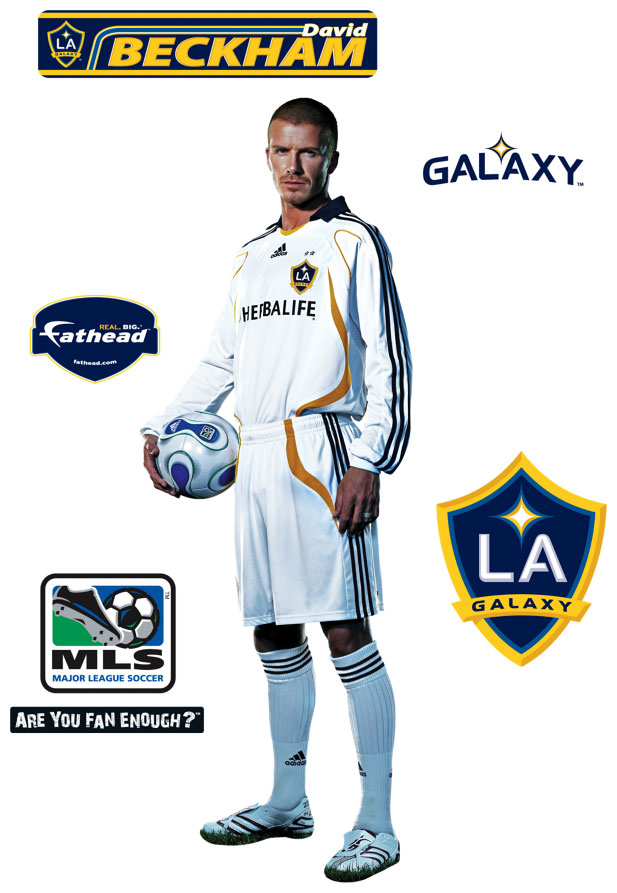 David Beckham Studio Fathead MLS Wall Graphic