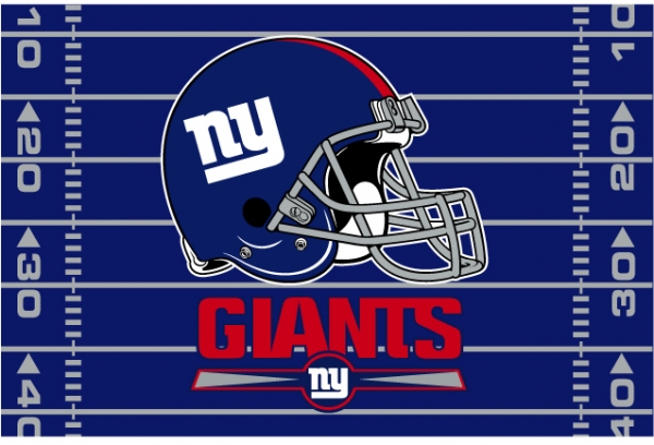 New York Giants NFL 39" x 59" Tufted Rug