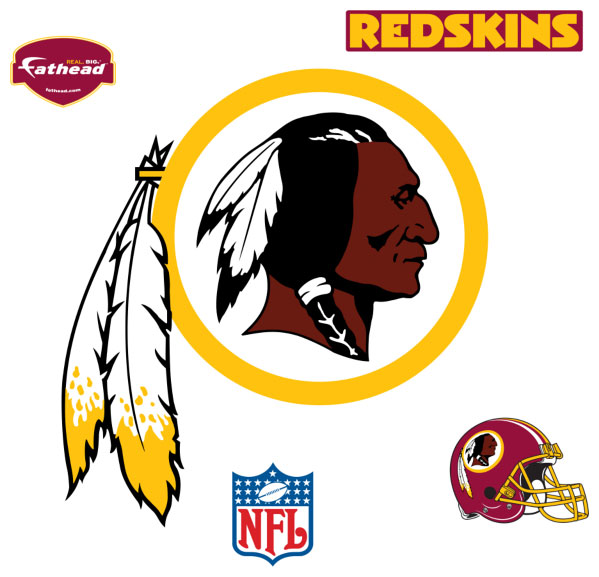 Washington Redskins Logo Fathead NFL Wall Graphic