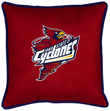 Iowa State Cyclones Side Lines Toss Pillow