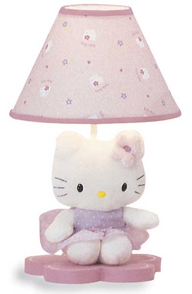 Hello Kitty Lamp with Shade