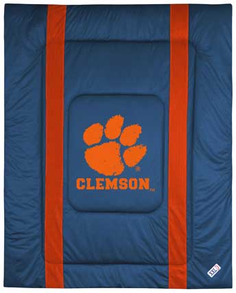 Clemson Tigers Side Lines Comforter