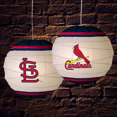 St. Louis Cardinals MLB 18" Rice Paper Lamp
