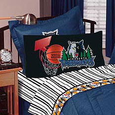 Minnesota Timberwolves Pillow Case