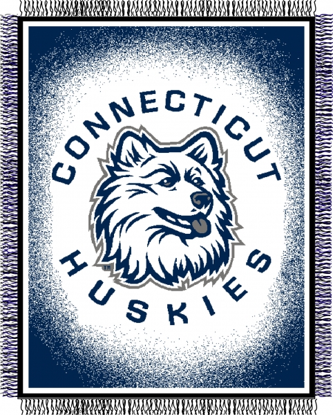 Connecticut Huskies NCAA College "Focus" 48" x 60" Triple Woven ...