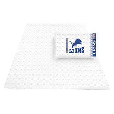 Detroit Lions Locker Room Sheet Set