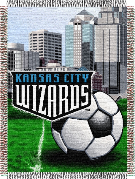 Kansas City Wizards MLS 48" x 60" Tapestry Throw