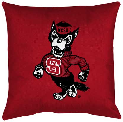 North Carolina State Wolfpack Locker Room Toss Pillow