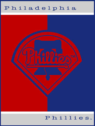 Philadelphia Phillies 60" x 80" All-Star Collection Blanket / Throw
