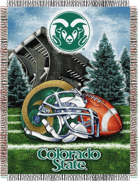 Colorado State Rams NCAA College "Home Field Advantage" 48"x 60 ...