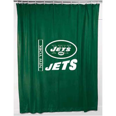 New York Jets Locker Room Shower Curtain