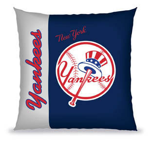New York Yankees 27" Vertical Stitch Pillow