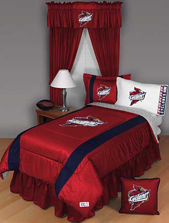 Iowa State Cyclones Side Lines Comforter / Sheet Set