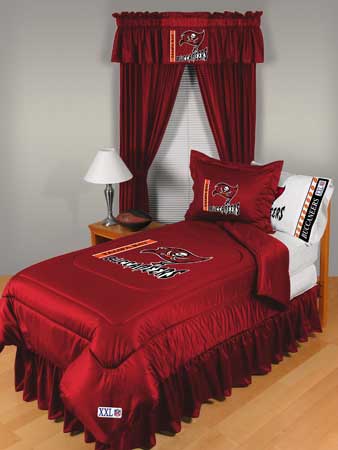 Tampa Bay Buccaneers Locker Room Comforter / Sheet Set