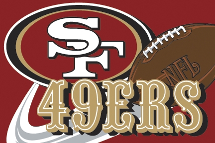 San Francisco 49ers NFL 20" x 30" Tufted Rug