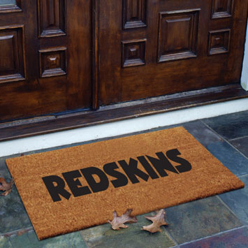 Washington Redskins NFL Rectangular Outdoor Flocked Door Mat