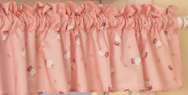 Hello Kitty Princess Window Valance