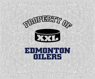 Edmonton Oilers 58" x 48" "Property Of" Blanket / Throw