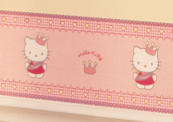 Hello Kitty Princess Wallpaper Border