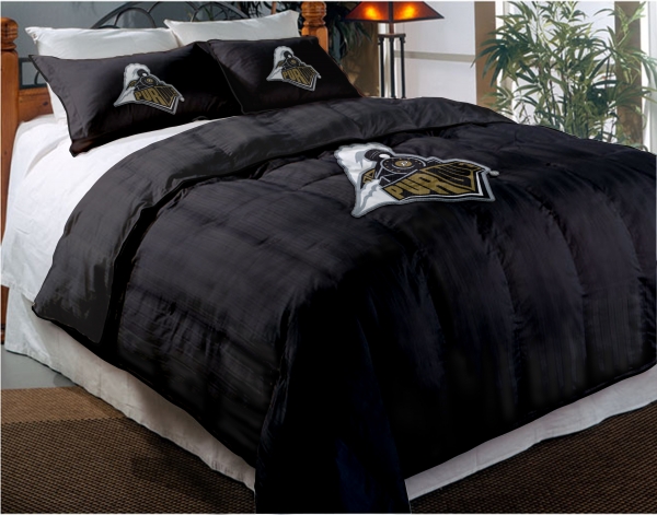 Purdue Boilermakers College Twin Chenille Embroidered Comforter Set ...