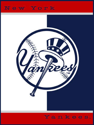 New York Yankees 60" x 80" All-Star Collection Blanket / Throw