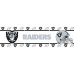 Oakland Raiders NFL Peel and Stick Wall Border